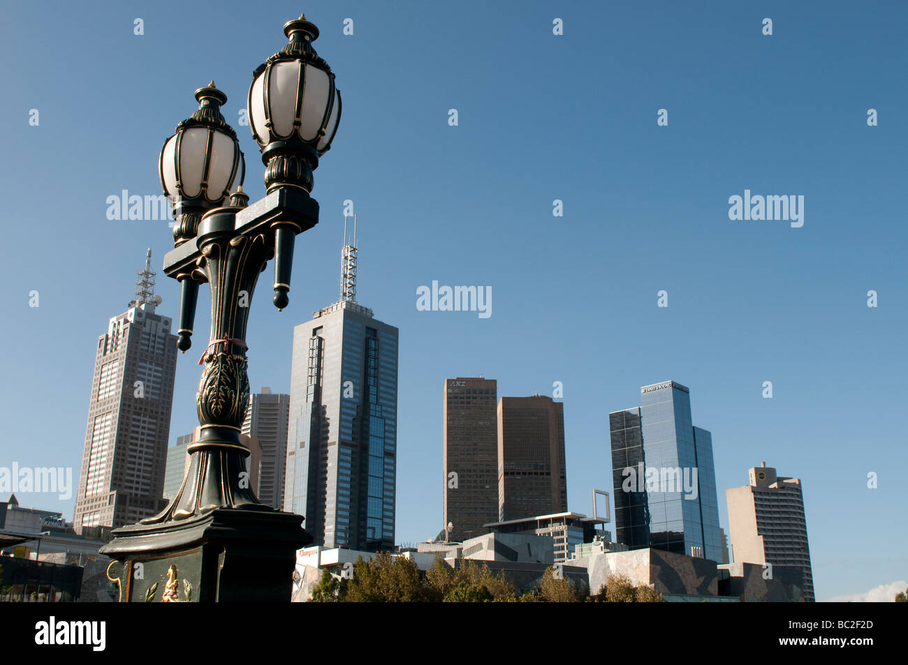 Melbourne lamppost hi-res stock photography and images - Alamy
