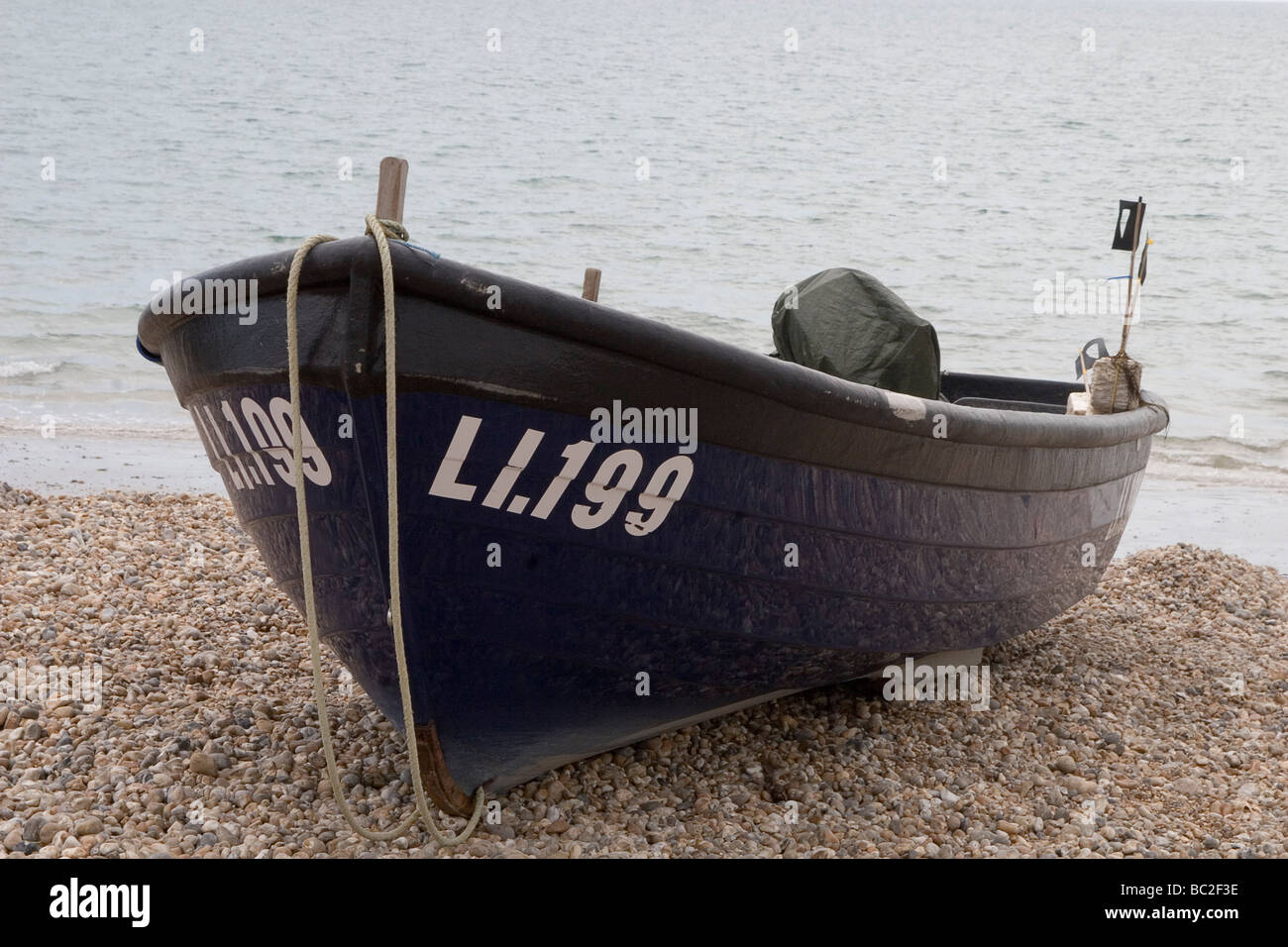 Boat on the beach at Bognor Regis Stock Photo - Alamy