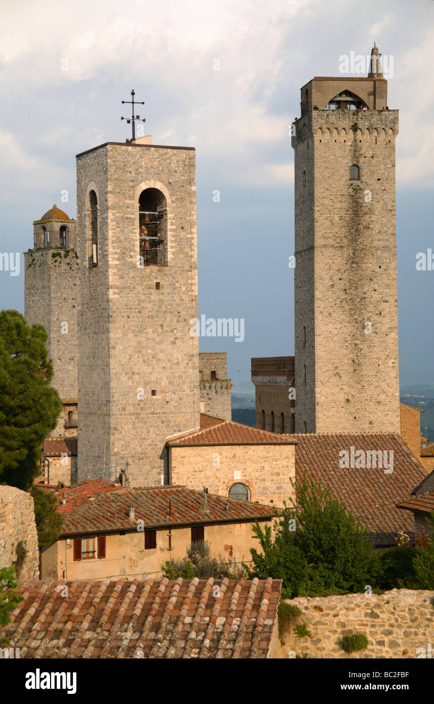 San Gimignano Towers, Tuscany, Italy Stock Photo - Alamy