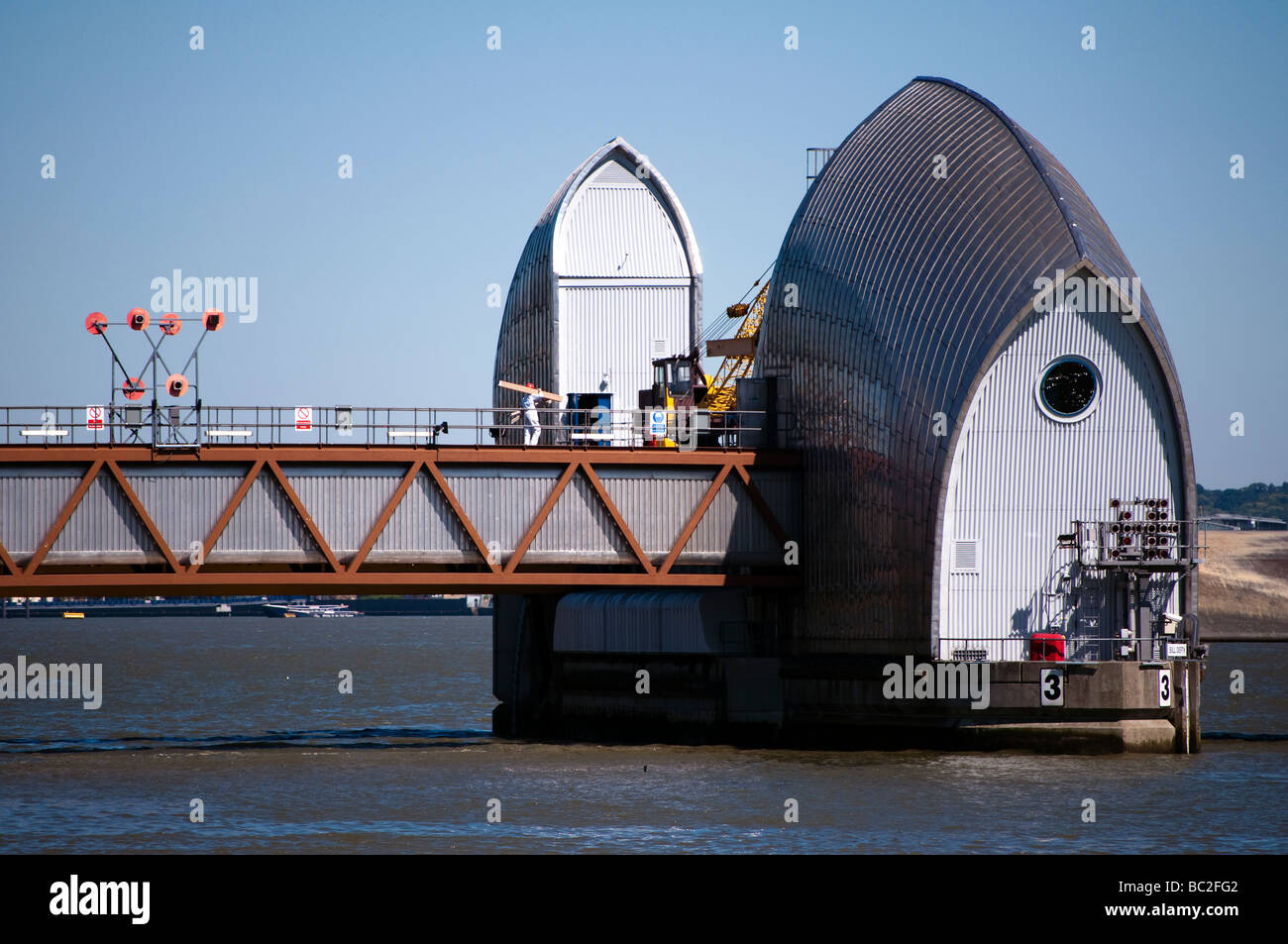 Thames barrier surge hi-res stock photography and images - Alamy