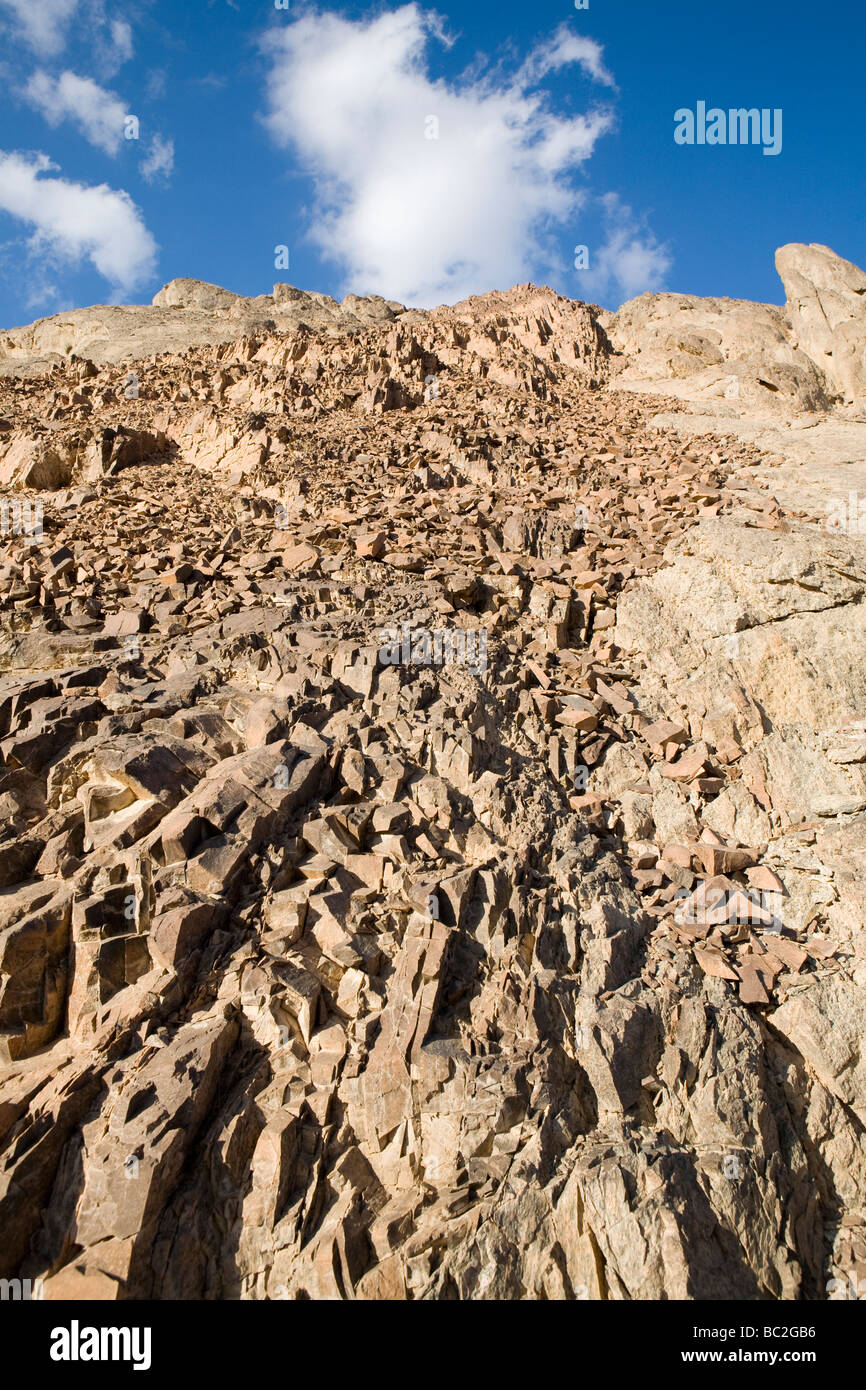 Geology in the Eastern Desert of Egypt Stock Photo - Alamy