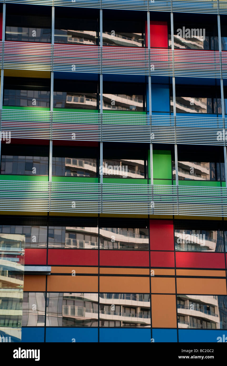 NAB building, Victoria harbour, Docklands, Melbourne, Victoria ...