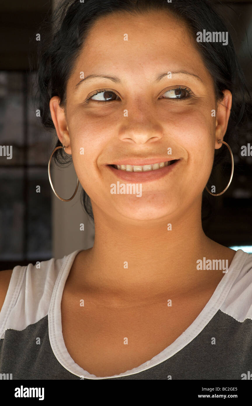Happy pretty cuban woman hi-res stock photography and images - Alamy