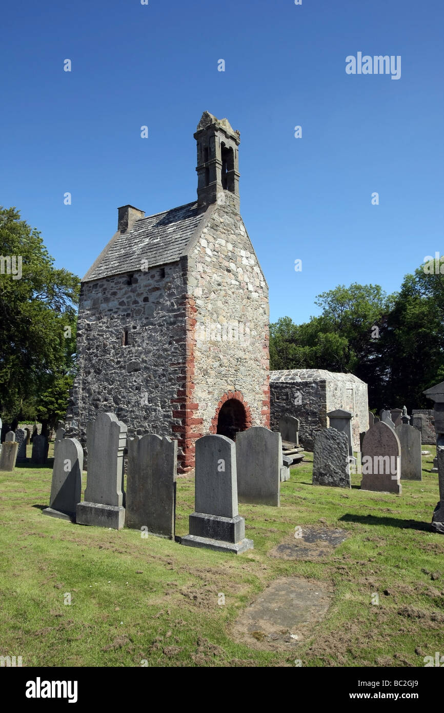 The old church in the centre of the tiny picturesque village of Fordyce ...