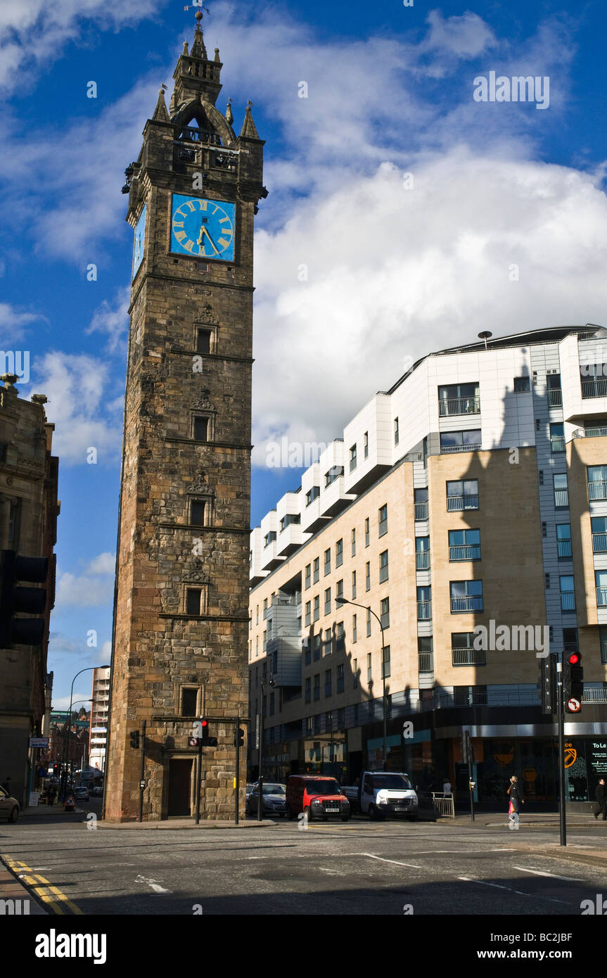 dh Trongate GLASGOW CROSS GLASGOW Tolbooth steeple clocktower in the ...