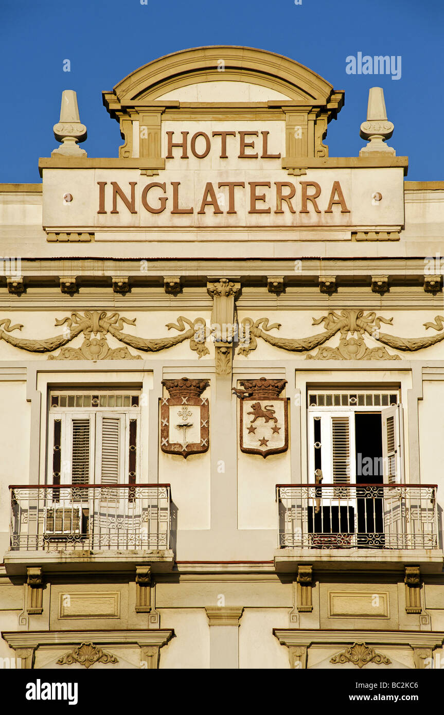 The long established Hotel Inglaterra, once the most opulent hotel in ...