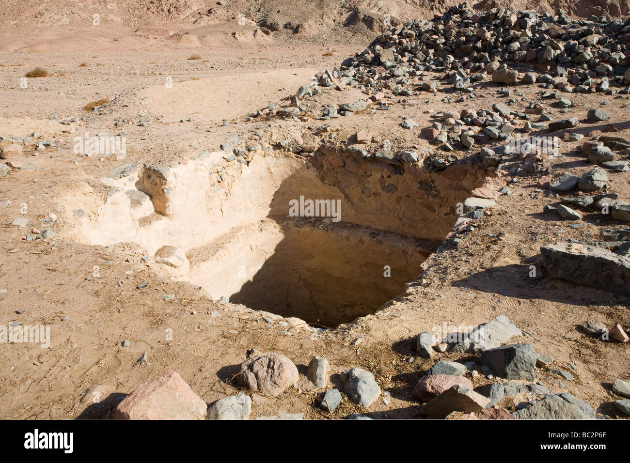 A Roman water cistern at ancient fort in the Red Sea Hills, Eastern ...