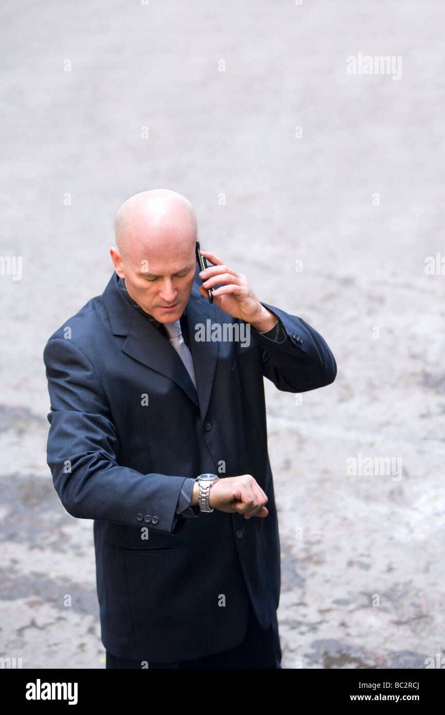 Handsome smug look man looking hi-res stock photography and images - Alamy