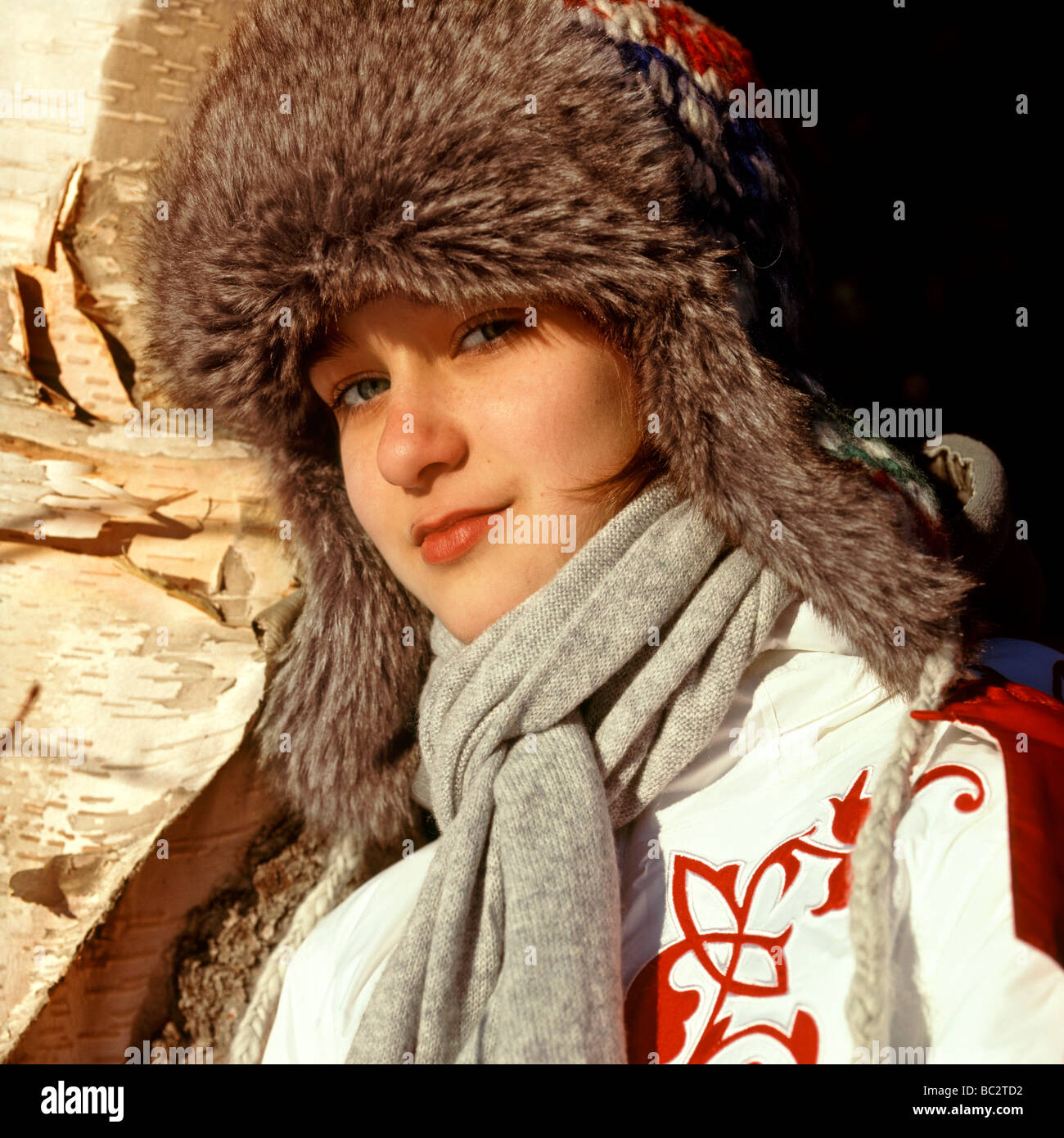 Cap with ear flaps hi-res stock photography and images - Alamy