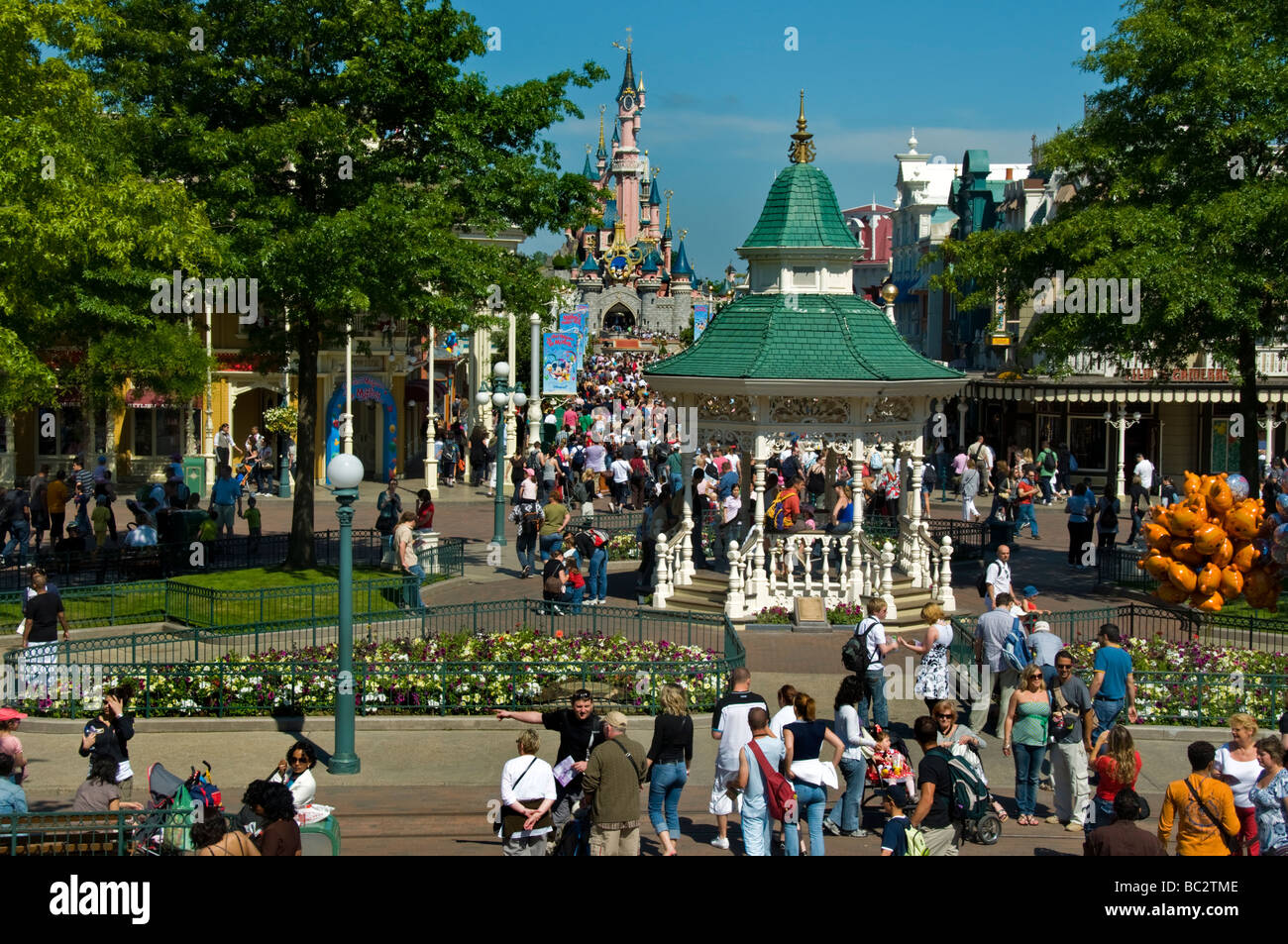 Paris France, Theme Parks People Visiting Disneyland Paris, General ...