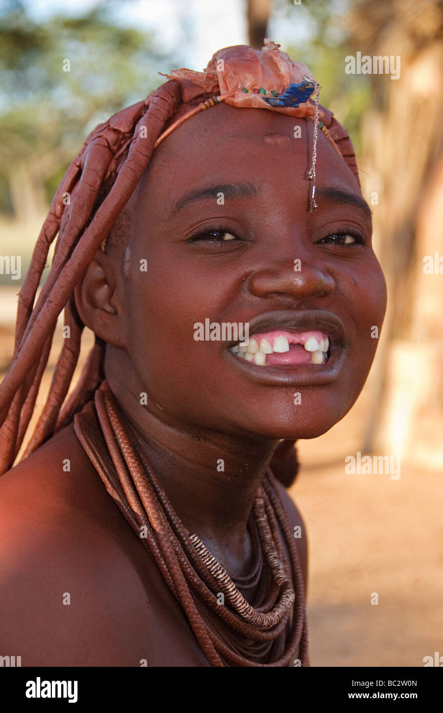 Himba woman in northern hi-res stock photography and images - Alamy