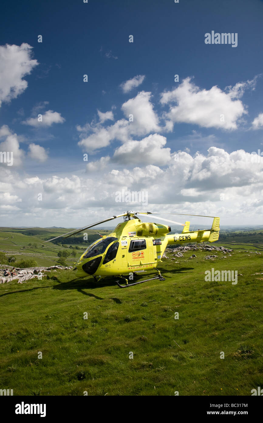 Yorkshire air ambulance hi-res stock photography and images - Alamy
