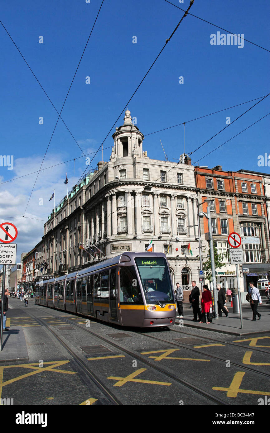 Ireland, Dublin: The tram or Luas Stock Photo - Alamy