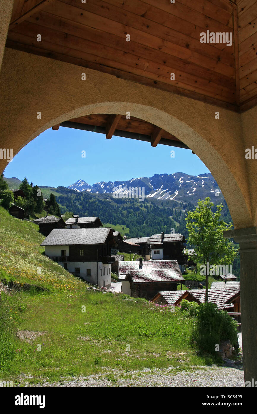 Chandolin hi-res stock photography and images - Alamy