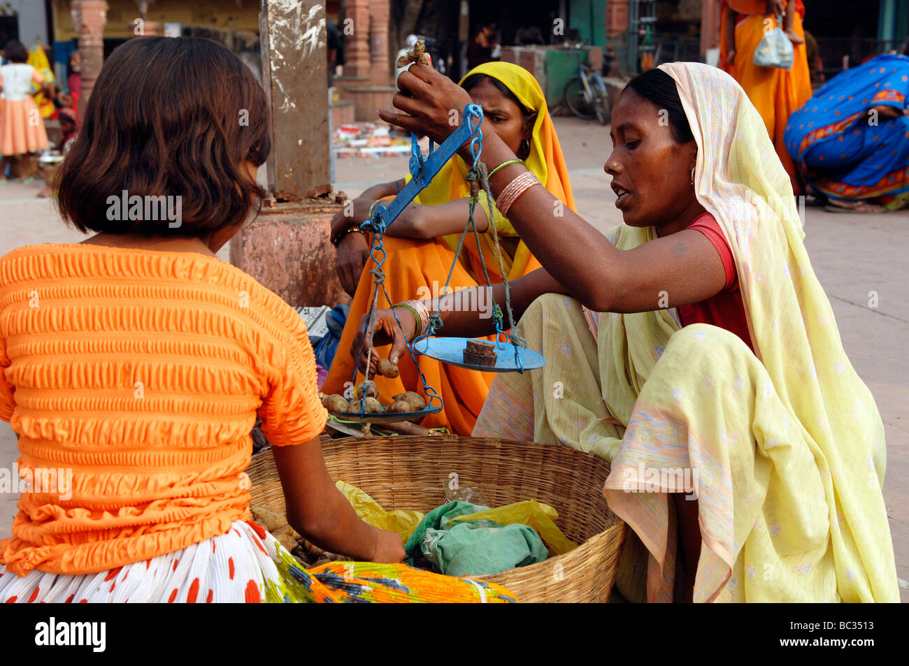 India : Market Stock Photo - Alamy