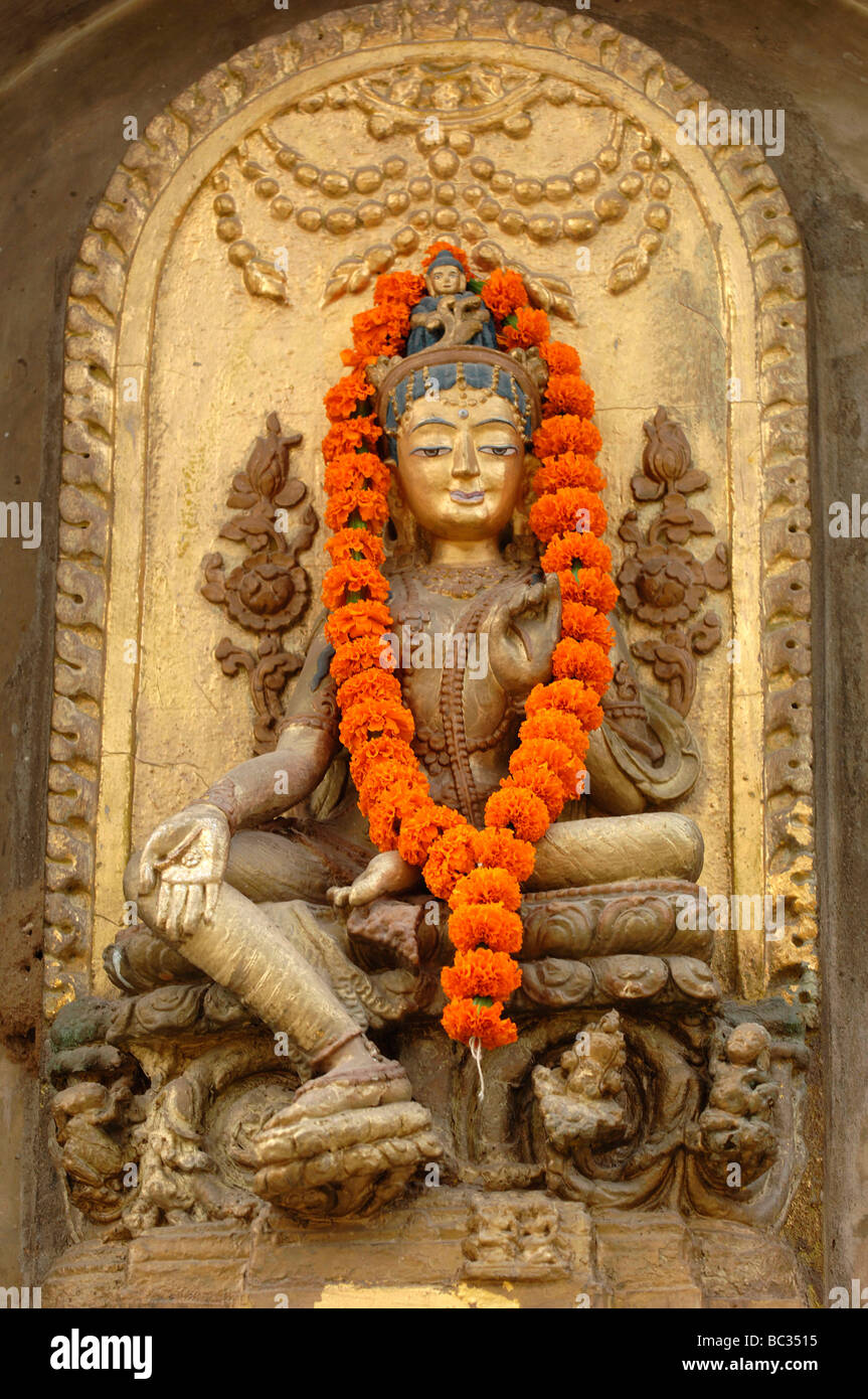 India : statue of Tara Stock Photo - Alamy
