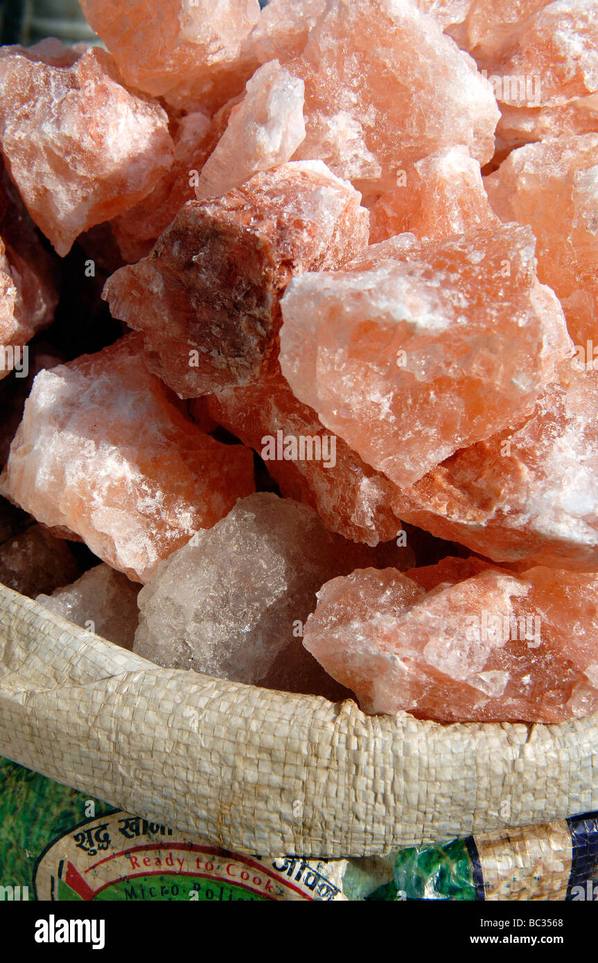 Nepal : salt block Stock Photo - Alamy