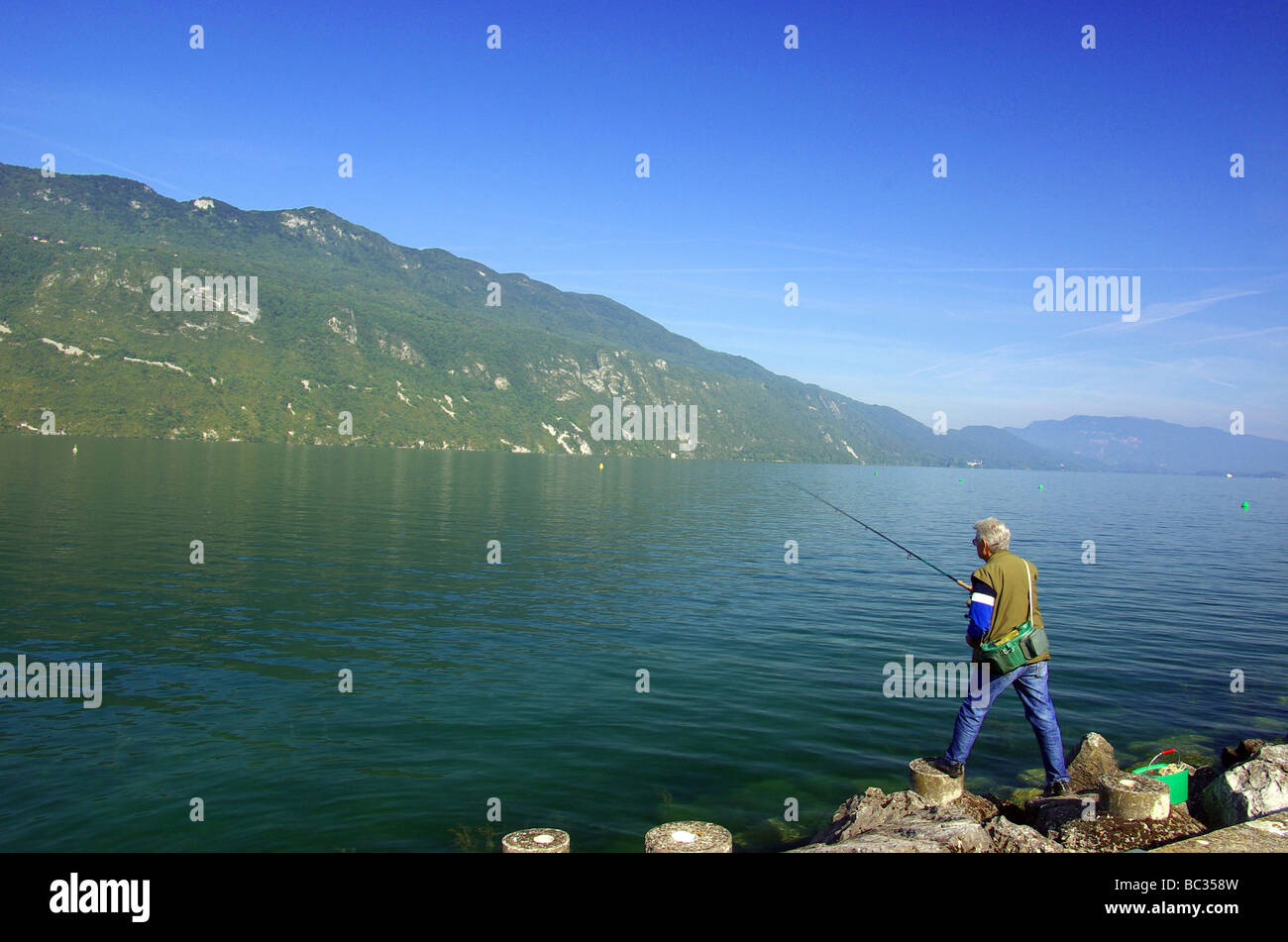 Abbey of Hautecombe by the "Lac du Bourget" ("Lake of Le Bourget") (73 ...