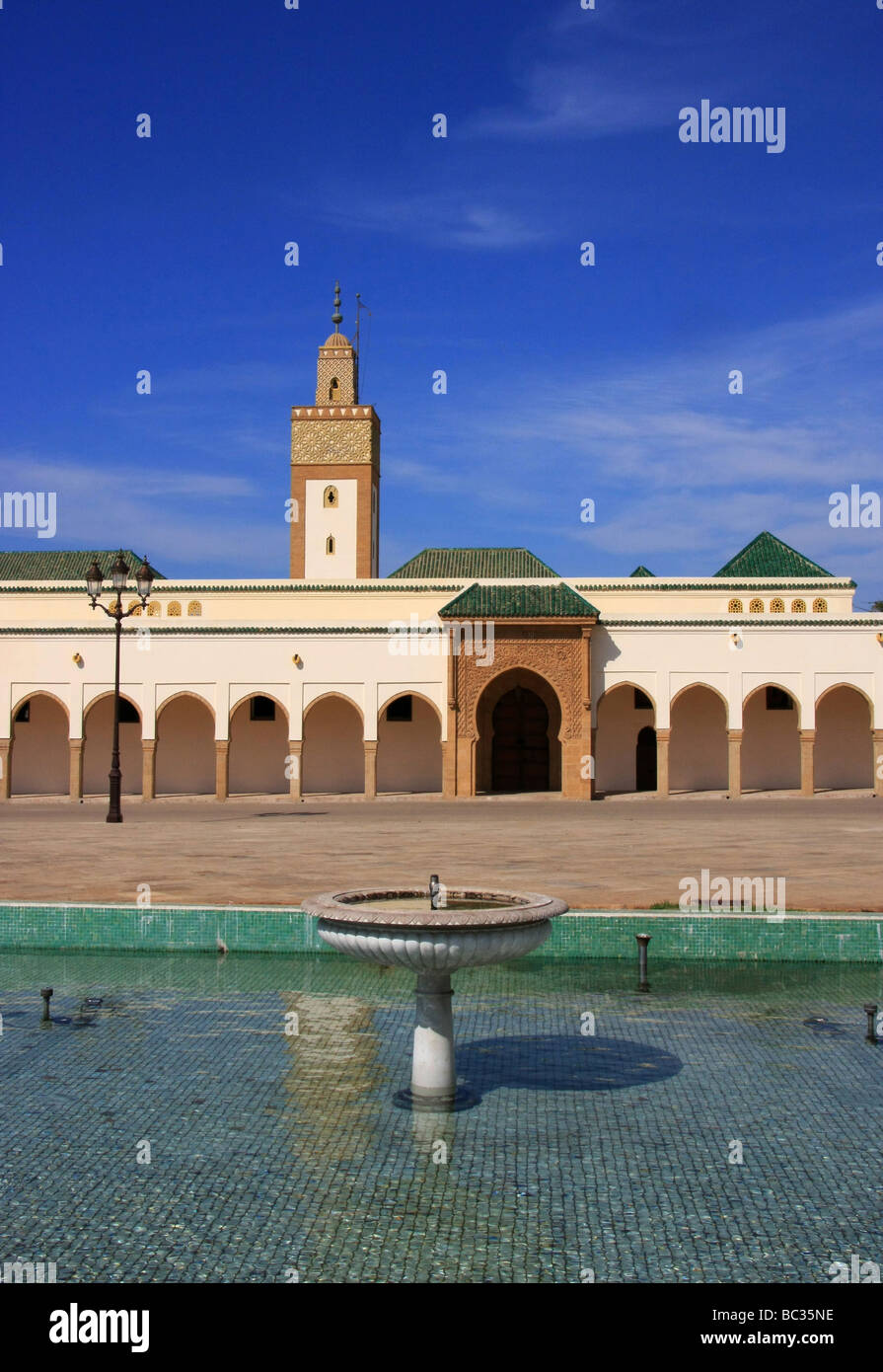 Rabat (Morocco) : Al Faeh Mosque of the Royal Palace Stock Photo - Alamy
