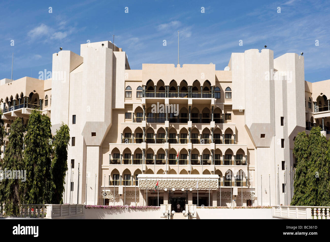 Muscat (Sultanate of Oman) : Al Bustan Palace InterContinental Stock ...