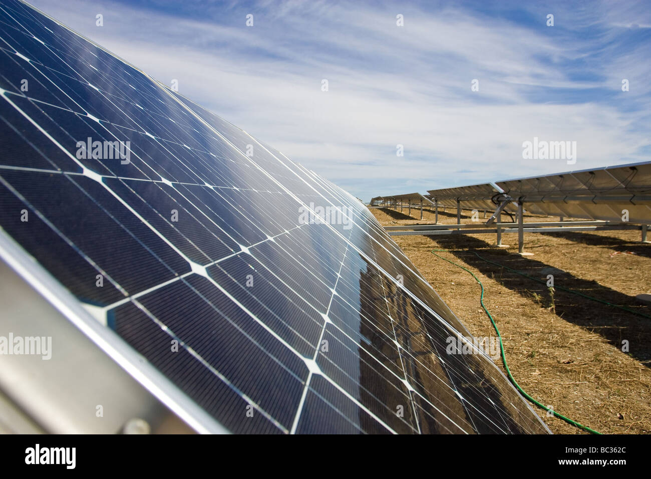 Serpa (Portugal) : Solar photovoltaic power plant Stock Photo - Alamy