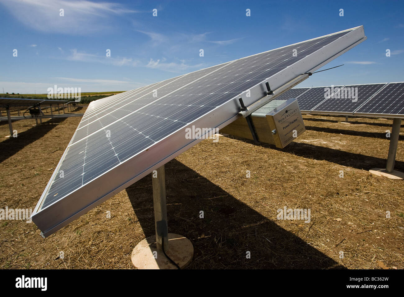 Serpa (Portugal) : Solar photovoltaic power plant Stock Photo - Alamy