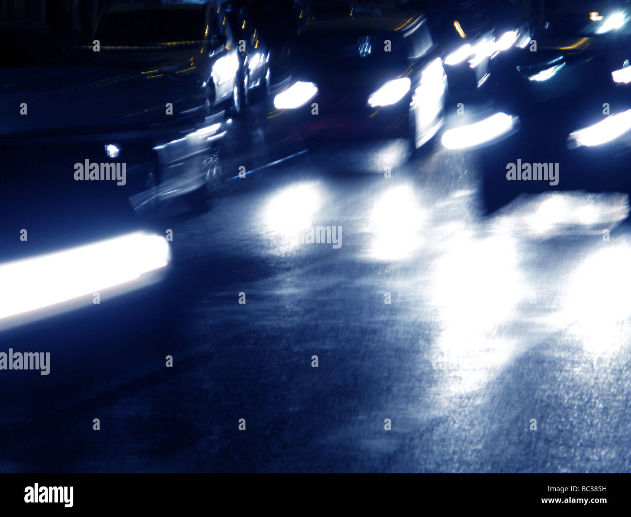 Atmosphere city lots cars hi-res stock photography and images - Alamy