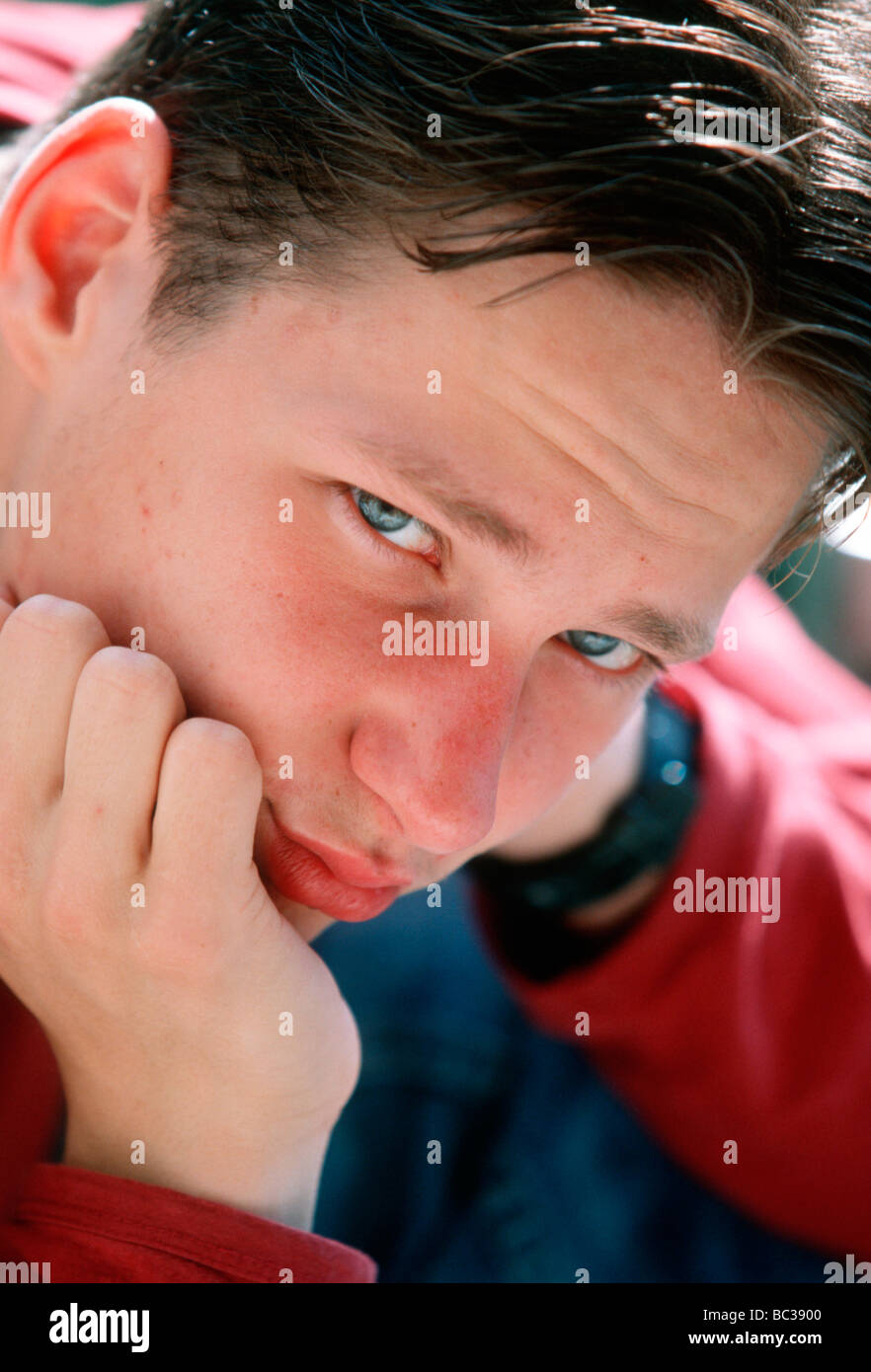 Teen teenager youth young men man male males hi-res stock photography ...