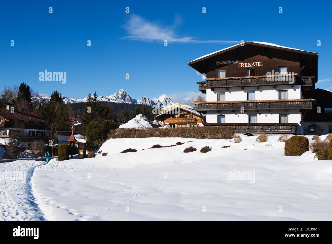 Seefeld ski resort the Tyrol Austria Stock Photo - Alamy