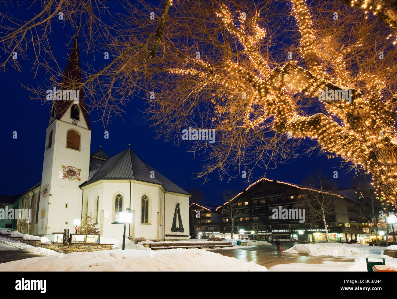 Seefeld Church Seefeld the Tyrol Austria Stock Photo - Alamy