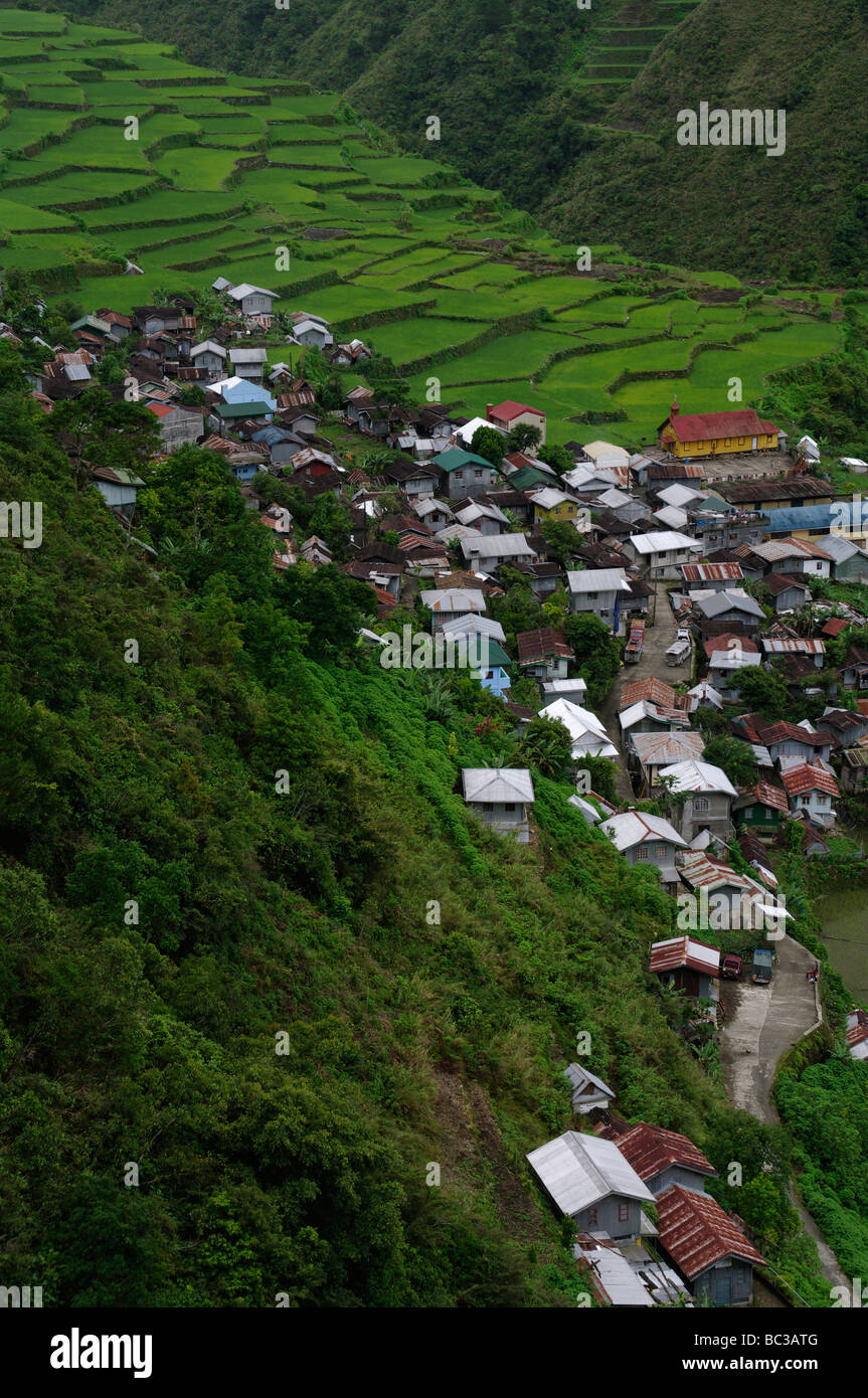 Village rice terraces hi-res stock photography and images - Alamy