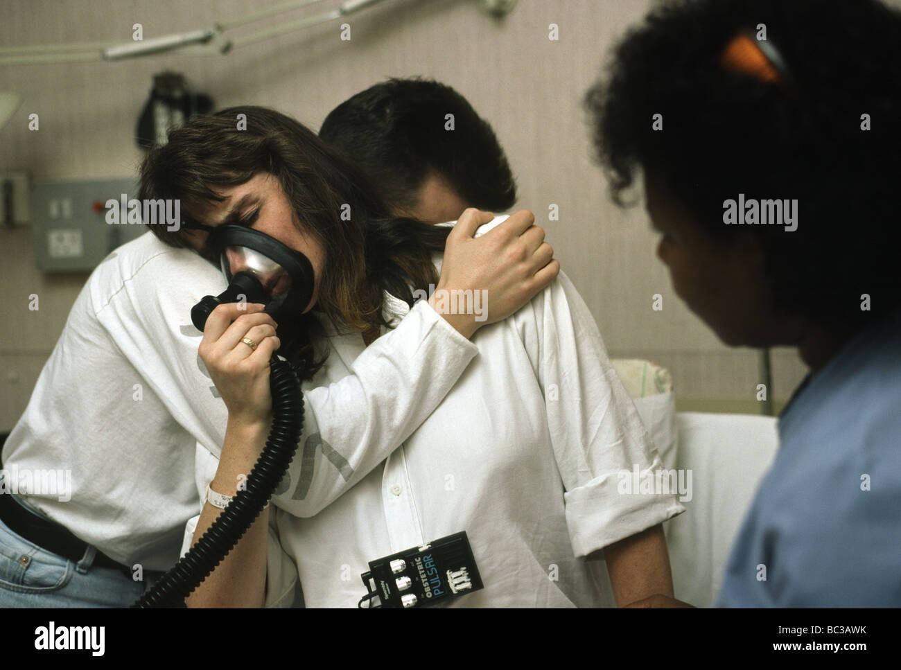 Labour using gas hi-res stock photography and images - Alamy