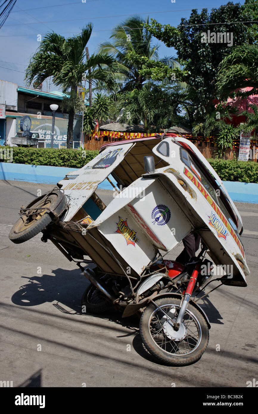puerto princesa tricycle Stock Photo - Alamy