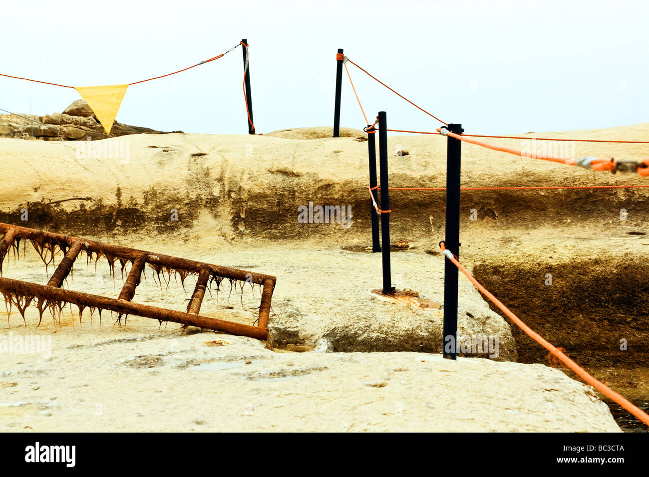 Iron ladder beach hi-res stock photography and images - Alamy
