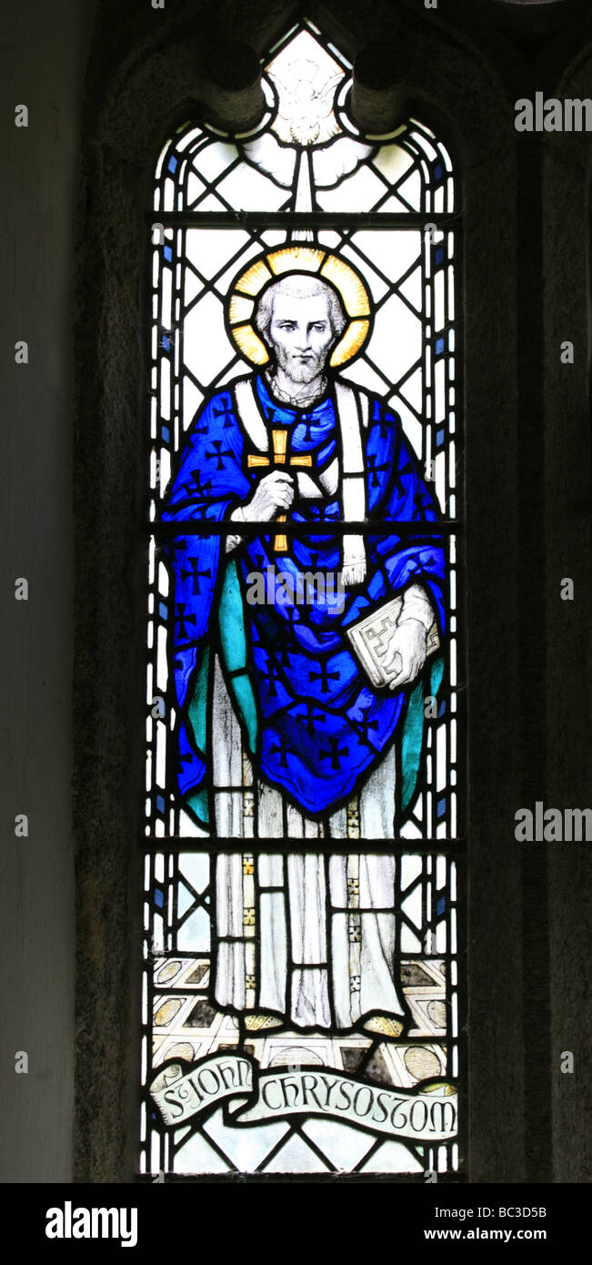 Stained Glass Window by William Aikman, Depictioning Saint John ...