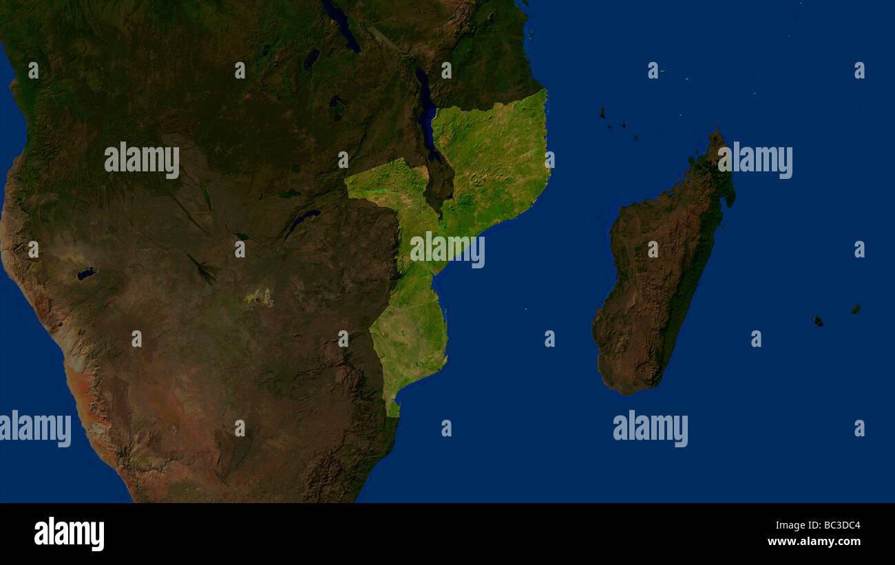 Maps of mozambique hi-res stock photography and images - Alamy