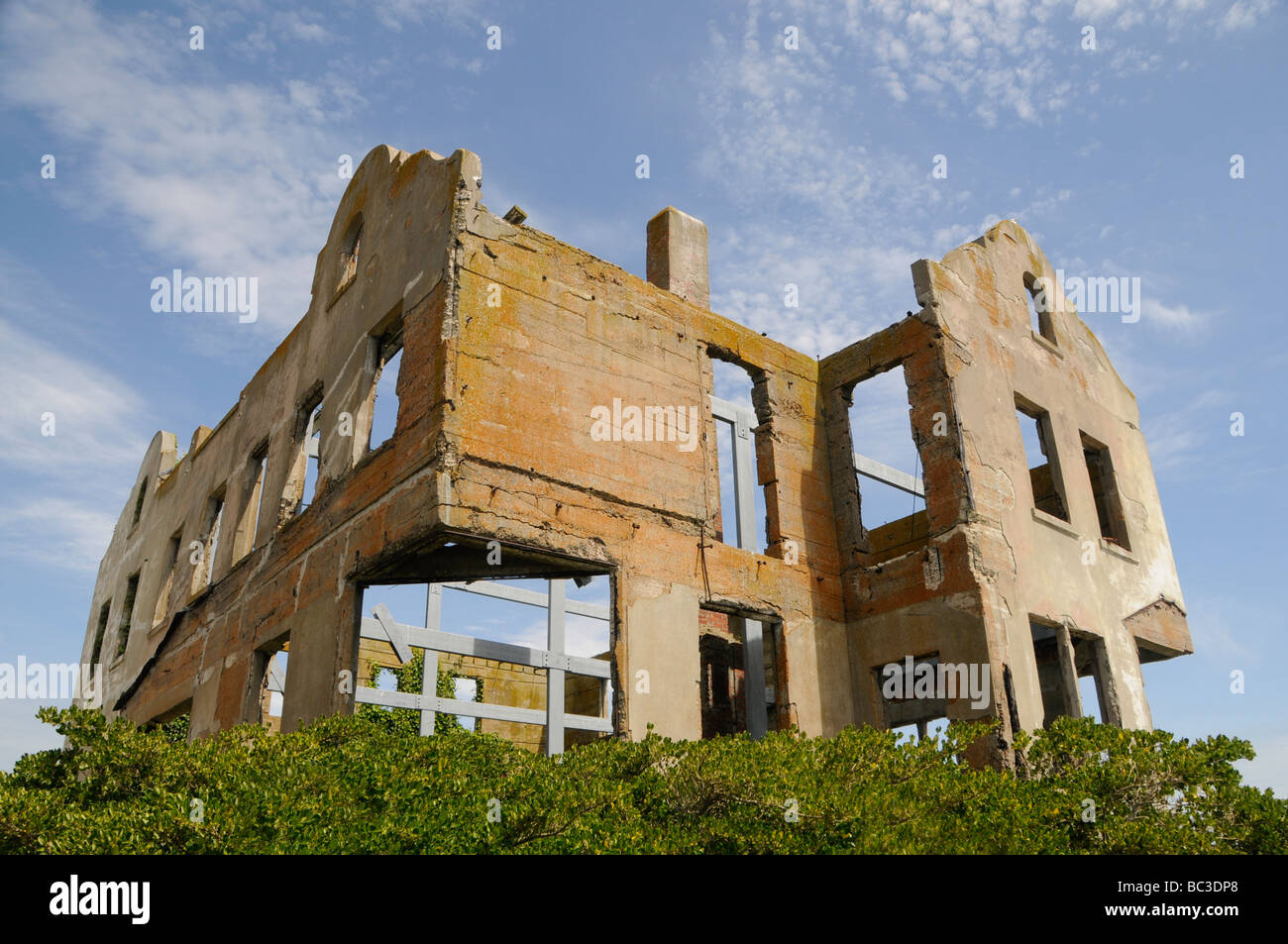Warden's House on Alcatraz, San Francisco, California Stock Photo - Alamy