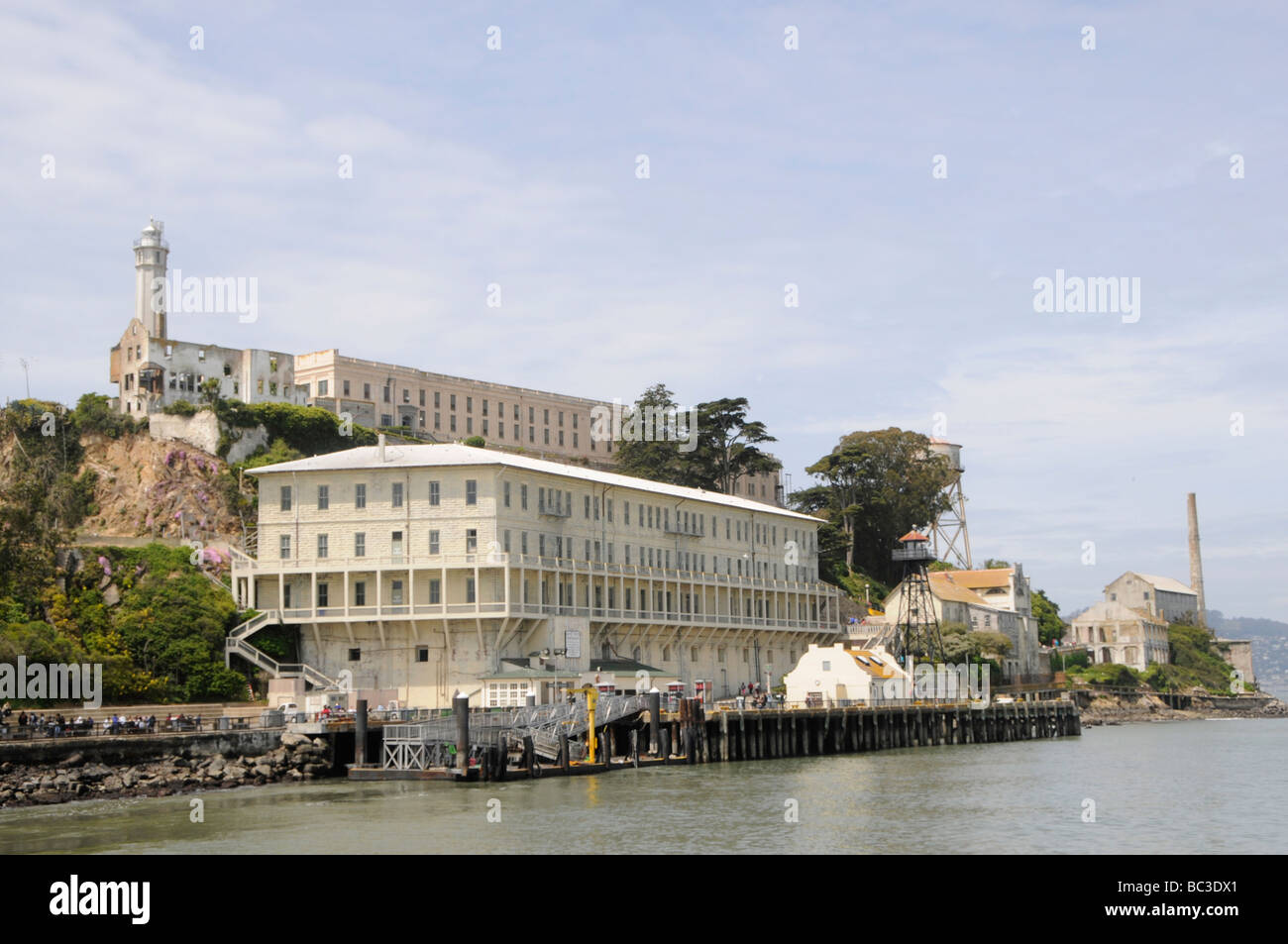 Alcatraz dock building california hi-res stock photography and images ...