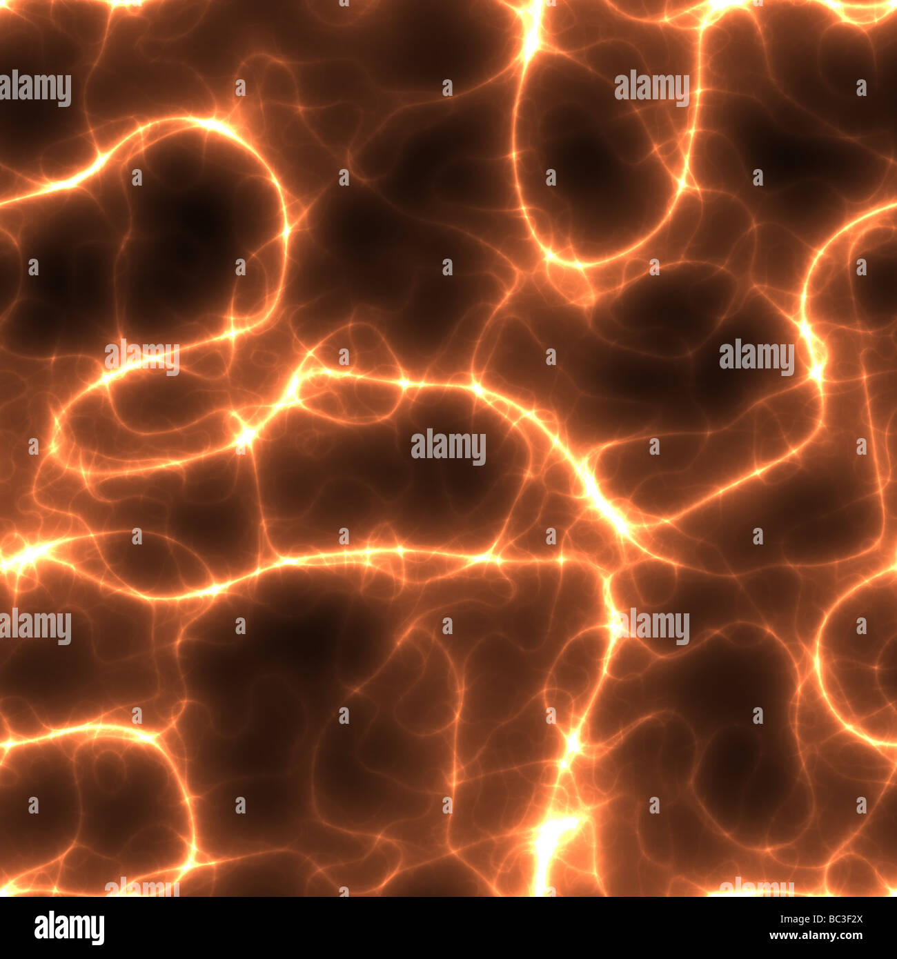 Abstract wallpaper illustration of wavy flowing electrical lightning ...