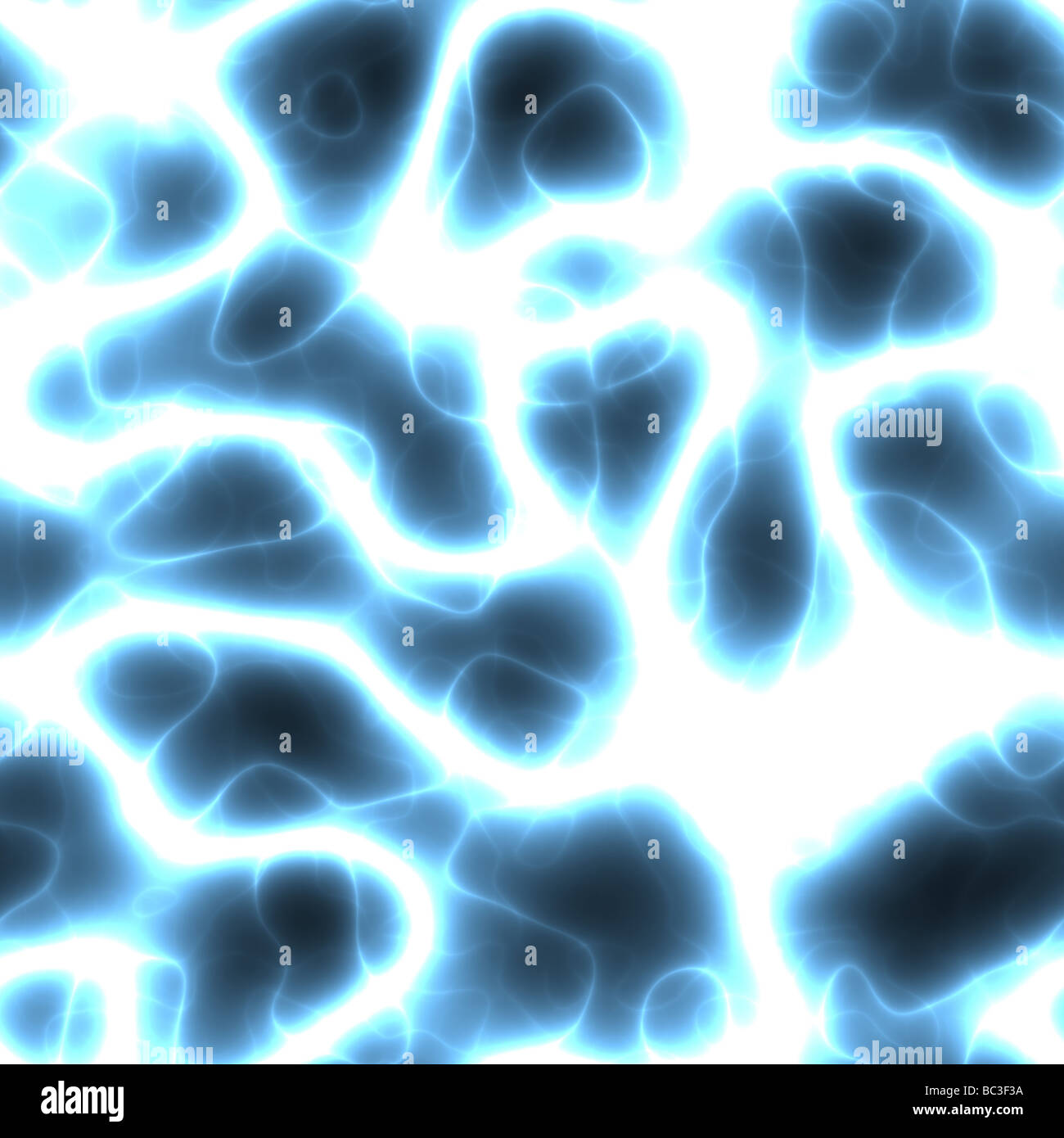 Abstract wallpaper illustration of wavy flowing electrical lightning ...
