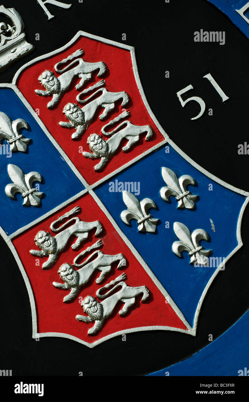 A section of the crest of King Edward VI Grammar School in Chelmsford ...