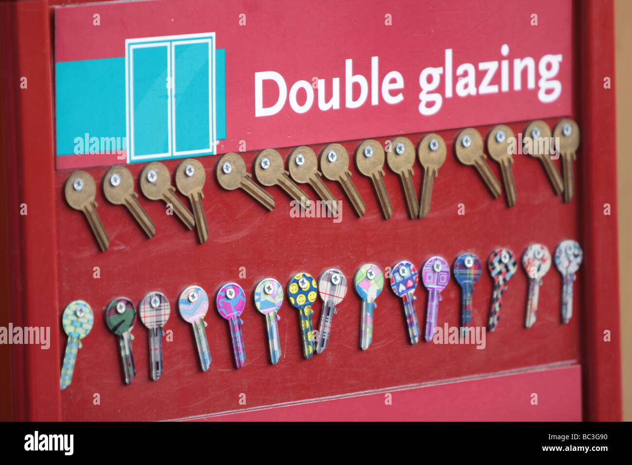 Display of keys Stock Photo - Alamy