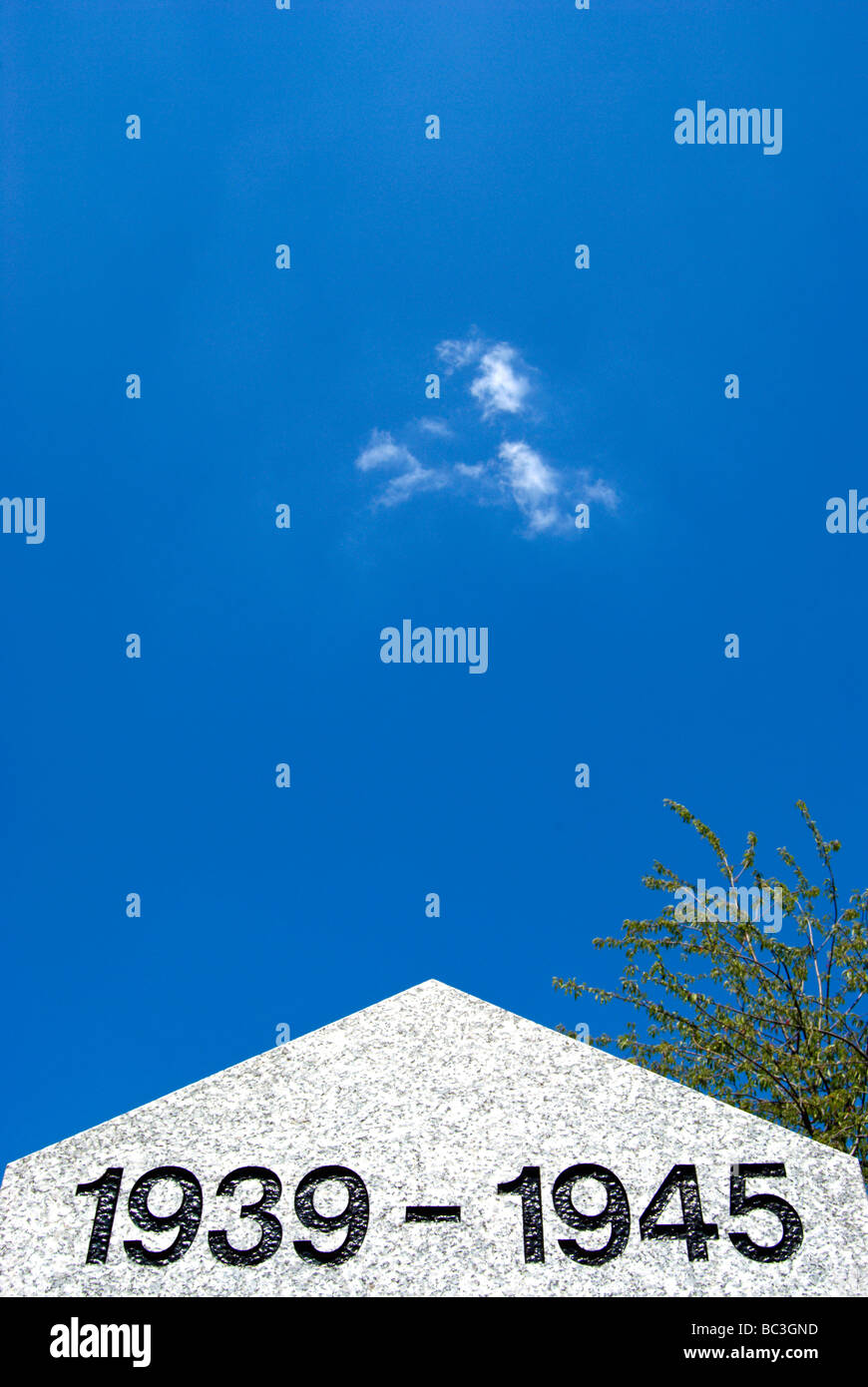 detail of war memorial at margravine cemetery (also known as ...