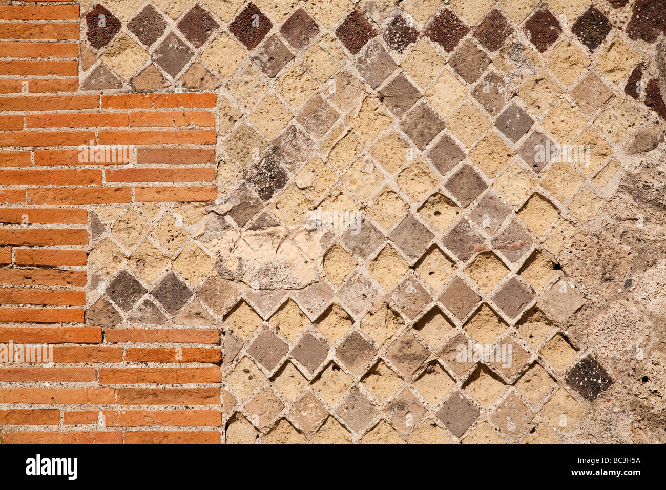 Opus reticulatum pompeii hi-res stock photography and images - Alamy