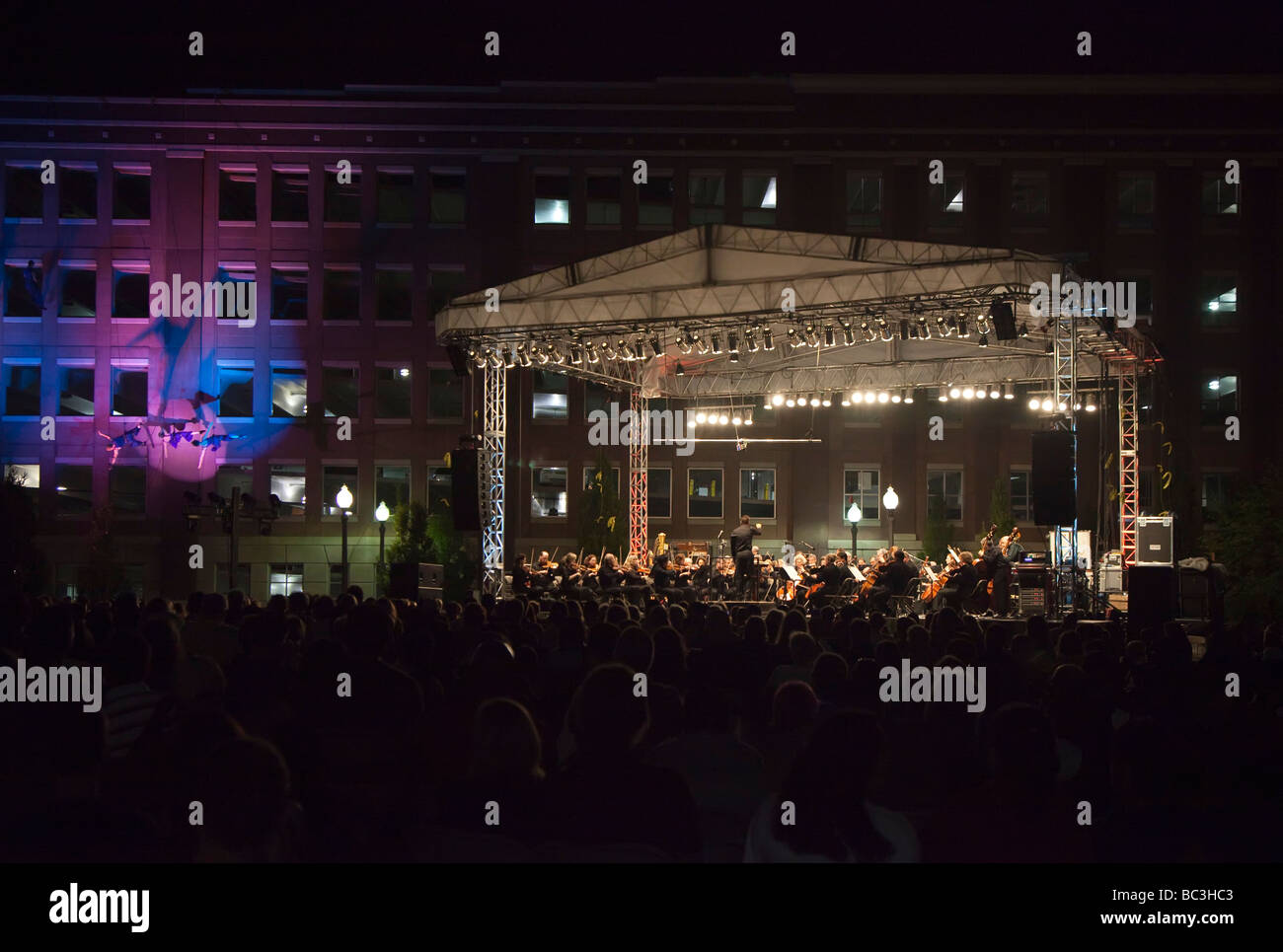 Classical Music Concert Outdoor Stock Photos & Classical Music Concert ...