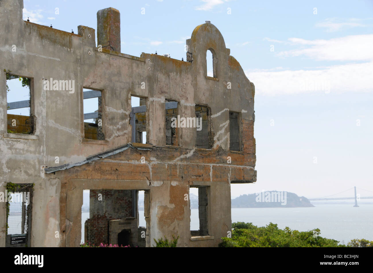 Alcatraz warden's house hi-res stock photography and images - Alamy
