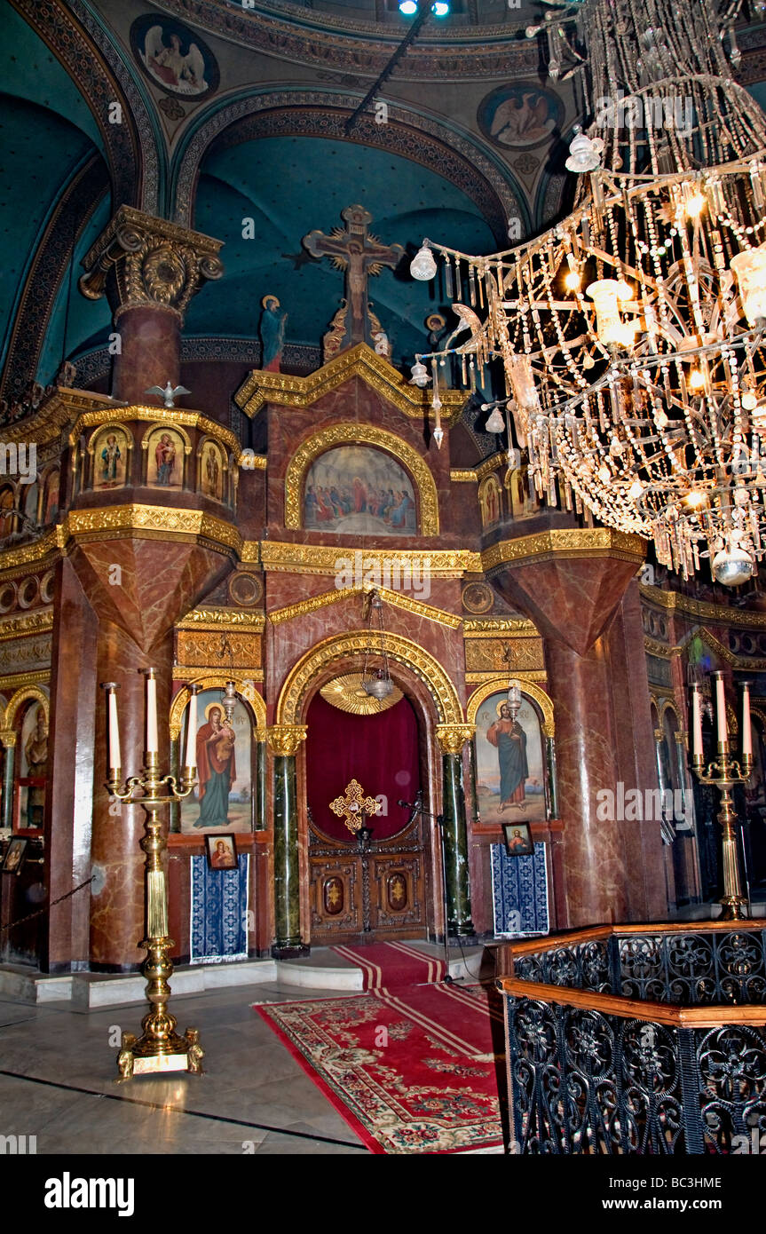 Coptic old Cairo Egypt Egyptian Christian God Stock Photo - Alamy