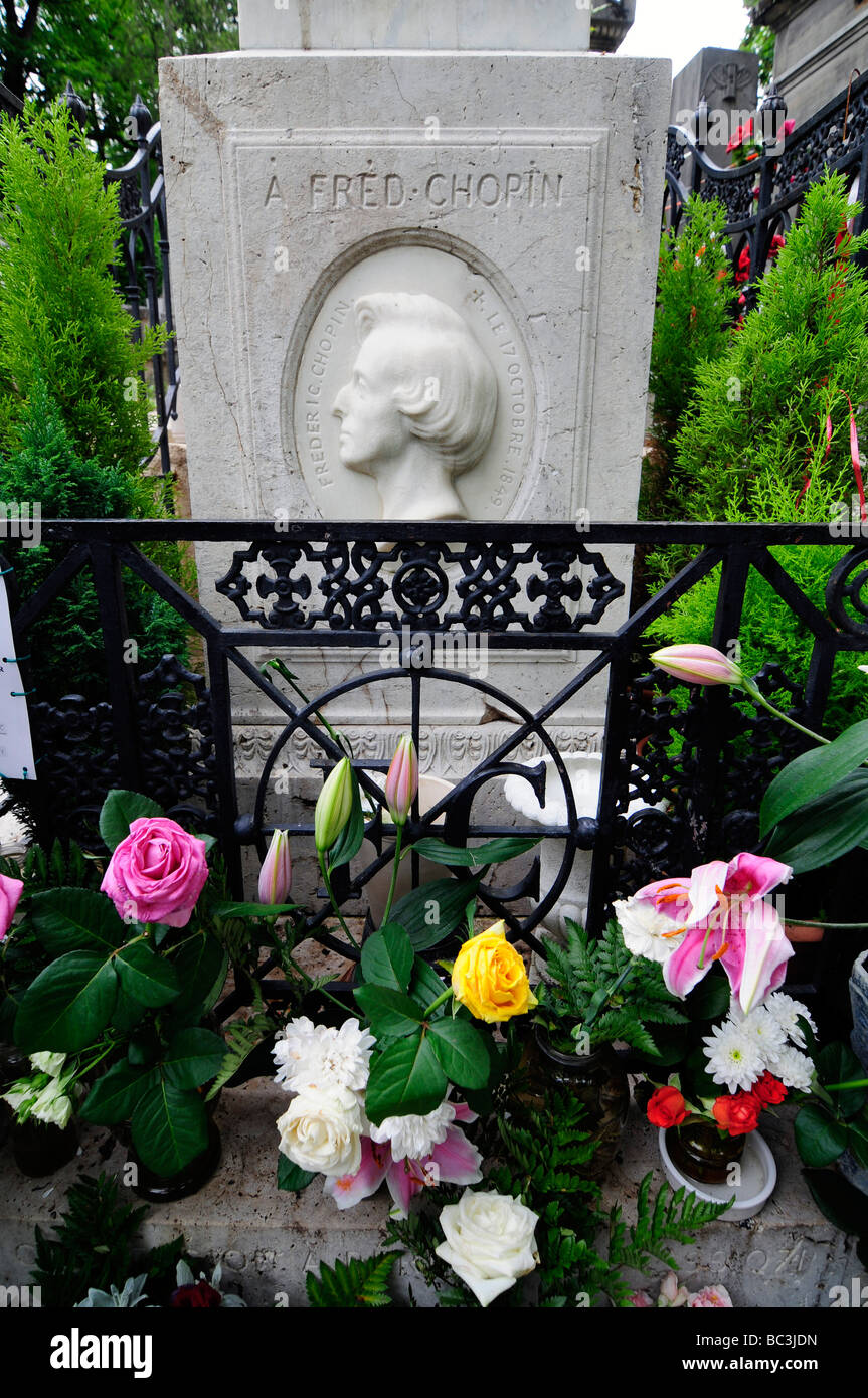 Frederic chopin grave hi-res stock photography and images - Alamy