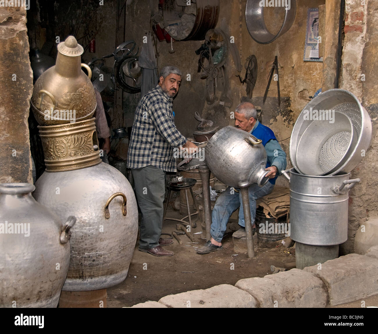 Khan el Khalili Islamic Cairo Egypt Bazaar Souk The souk dates back to ...