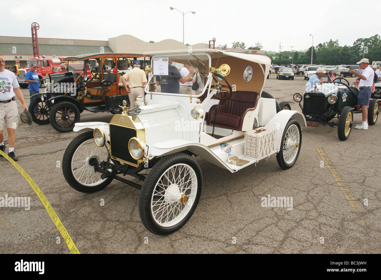 Auto 1915 Ford Model T Speedster Car Show at Hamilton Ohio Note paper ...